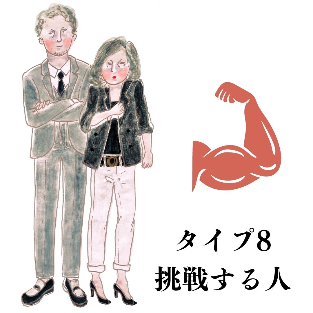 エニアグラム【タイプ8 挑戦する人】ってどんな人？特徴･輝き･囚われ･成長の方向性について | 悟りりチャンネル